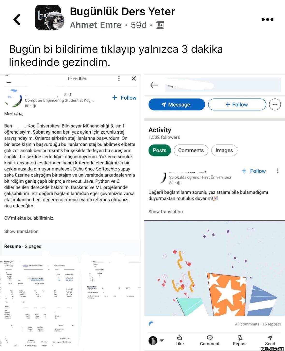 Koçta okutan bile staj bulamıyor Hayat bitti