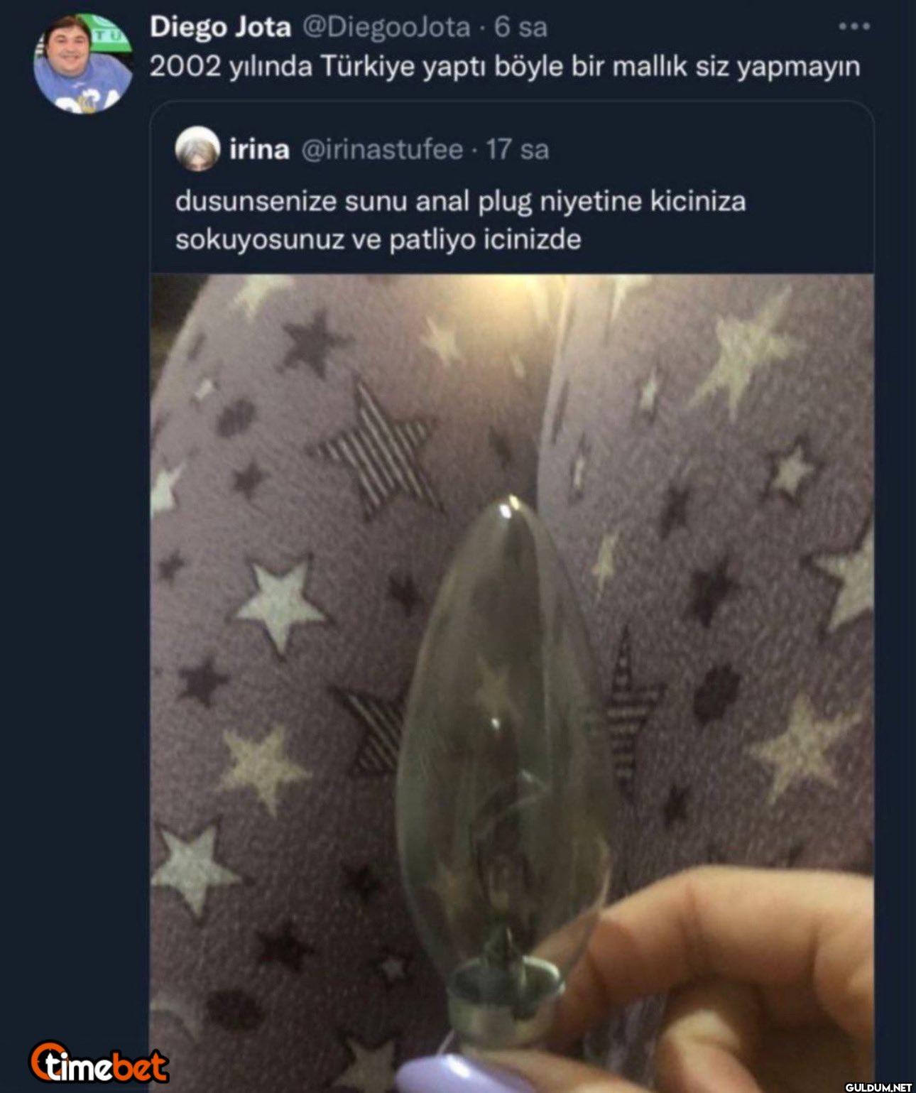 - 6 sa 2002 yılında Türkiye yaptı böyle bir mallık siz yapmayın irina ...