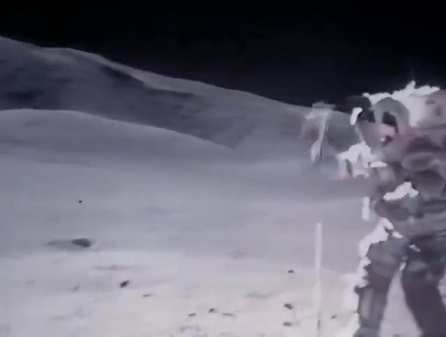 Sorry but watching astronauts sped up on the moon will never get old ...