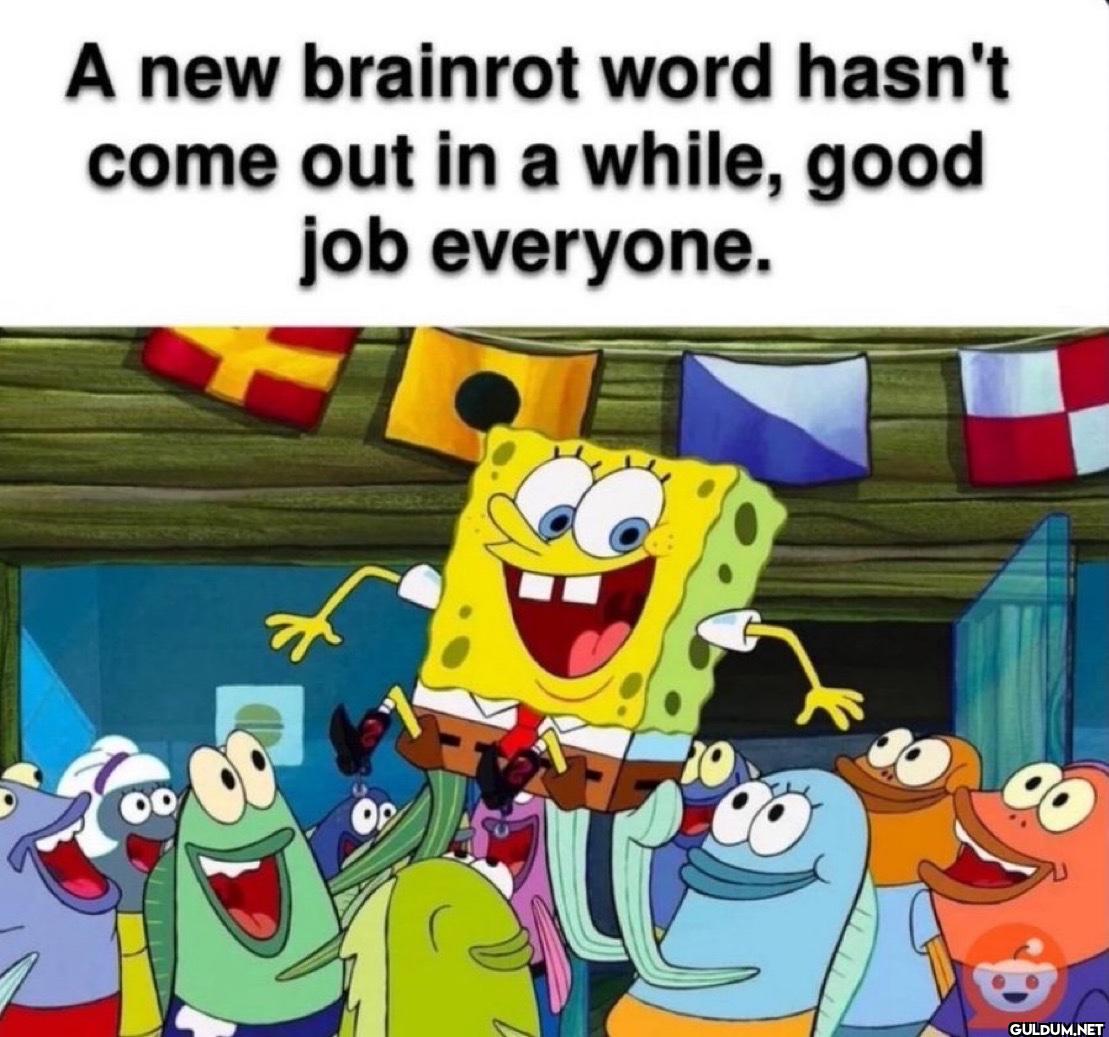 A new brainrot word hasn't come out in a while, good job everyone. 00 ...