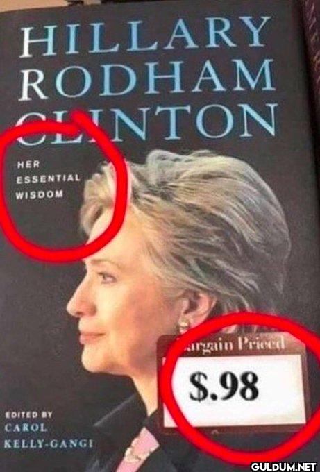 Still over-priced. HILLARY RODHAM CLINTON HER ESSENTIAL WISDOM EDITED ...